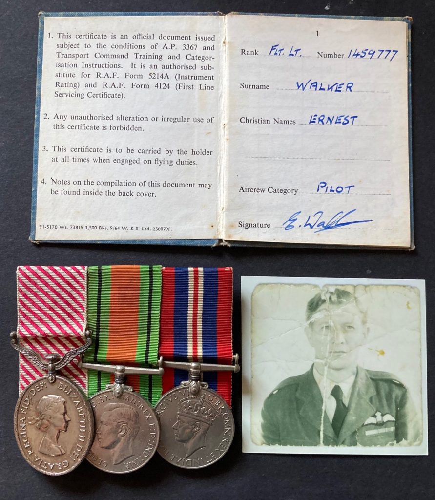 Air Force Medal (E11R) Sergeant Pilot later Flight Lieutenant – British ...