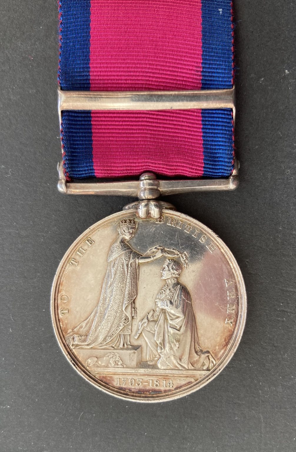 Military General Service ,3 clasps, Egypt , Martinique, Guadaloupe ...